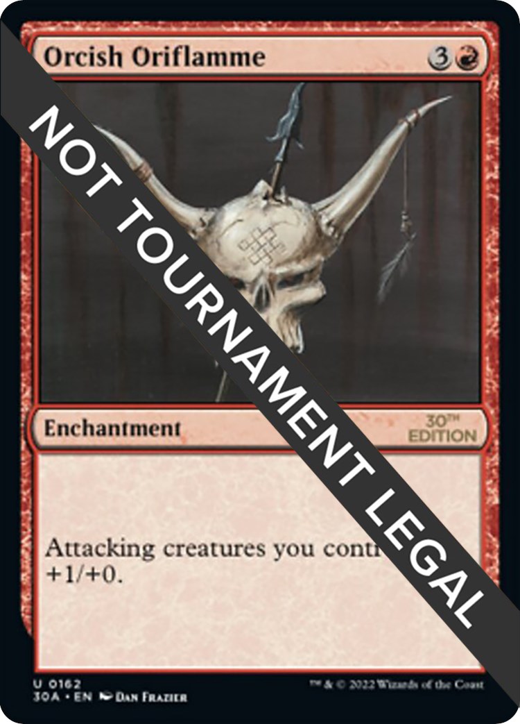Orcish Oriflamme - 30th Anniversary Edition - Magic: The Gathering