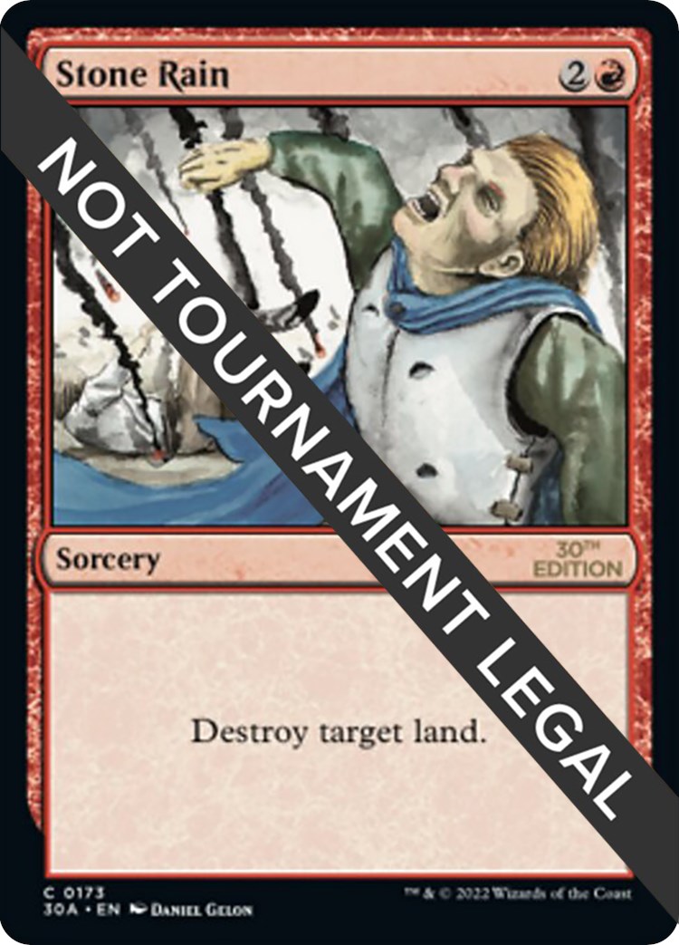 Stone Rain - 30th Anniversary Edition - Magic: The Gathering