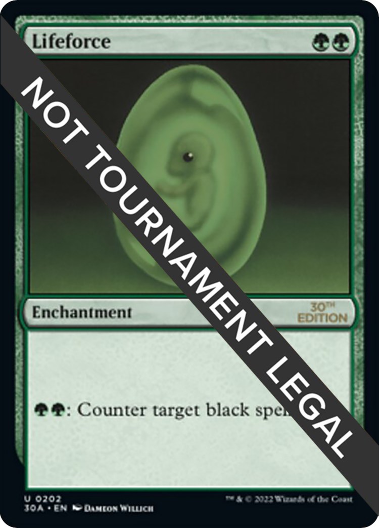 Lifeforce - 30th Anniversary Edition - Magic: The Gathering