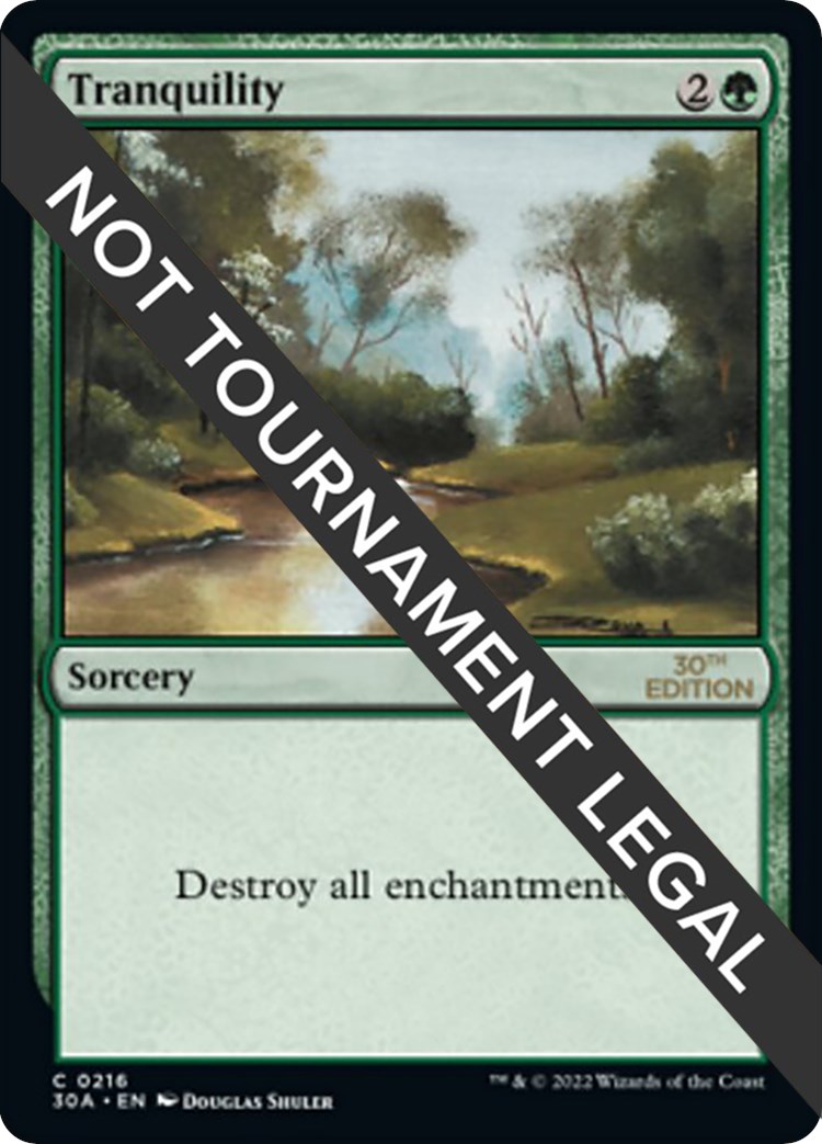 Tranquility - 30th Anniversary Edition - Magic: The Gathering