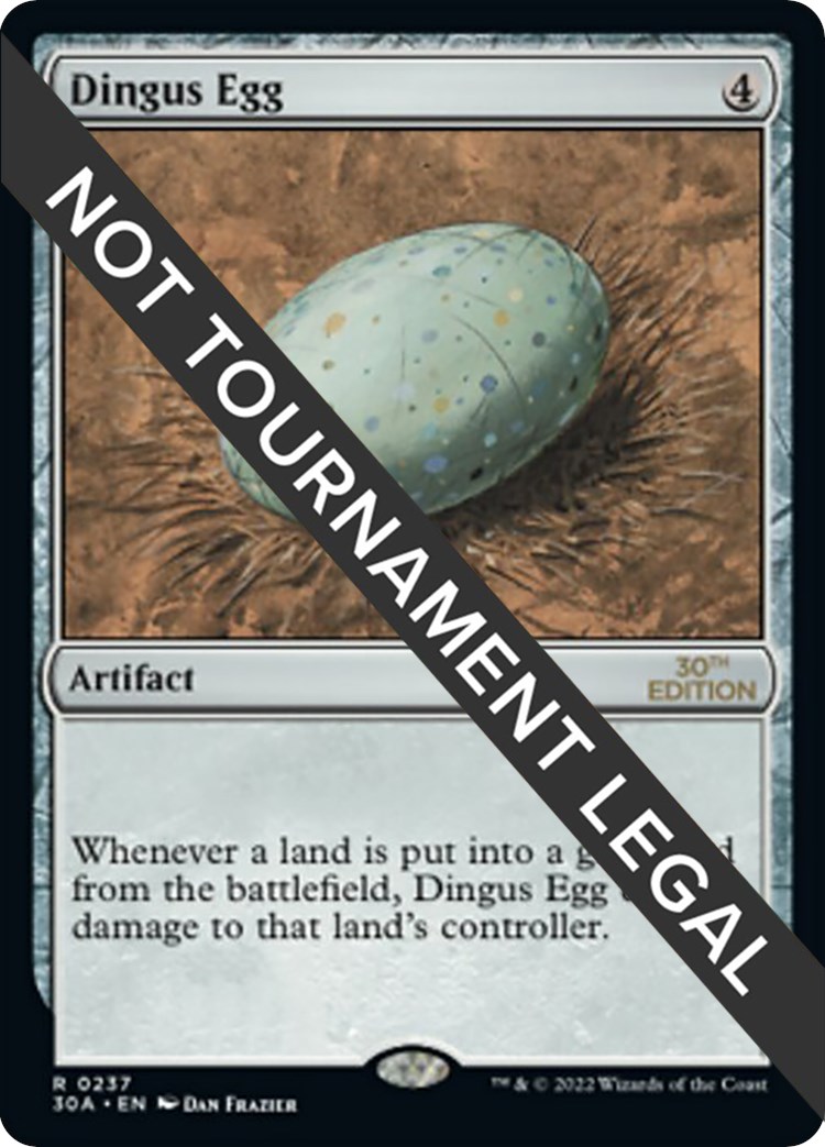 Dingus Egg - 30th Anniversary Edition - Magic: The Gathering