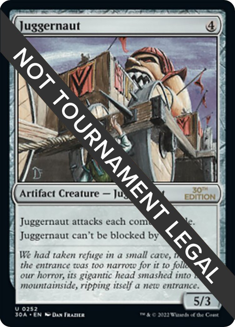 Juggernaut - 30th Anniversary Edition - Magic: The Gathering