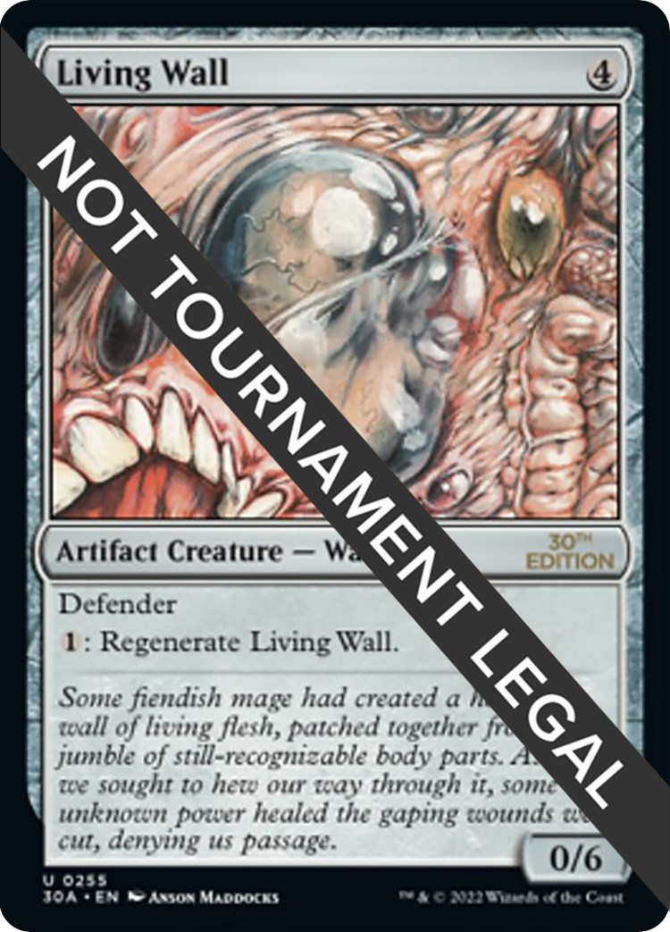 Living Wall - 30th Anniversary Edition - Magic: The Gathering