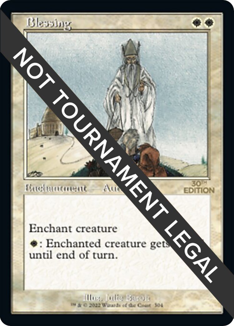 Blessing (Retro Frame) - 30th Anniversary Edition - Magic: The Gathering