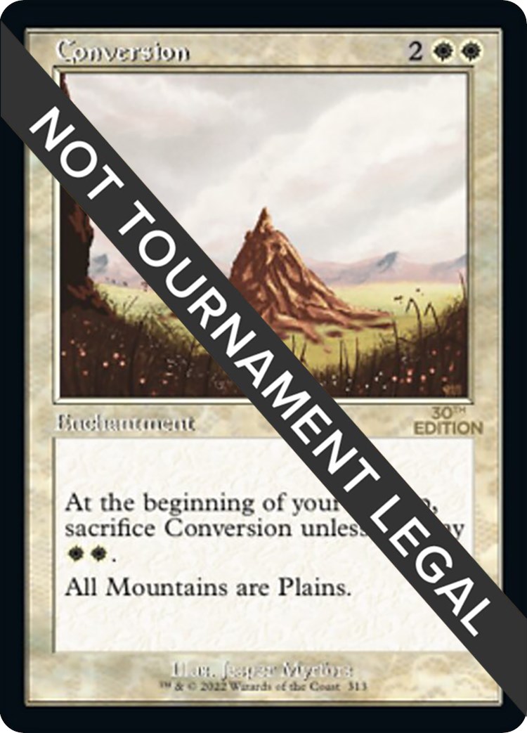 Conversion (Retro Frame) - 30th Anniversary Edition - Magic: The Gathering