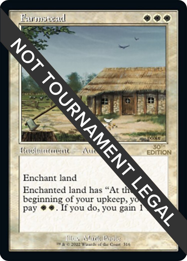 Farmstead (Retro Frame) - 30th Anniversary Edition - Magic: The Gathering