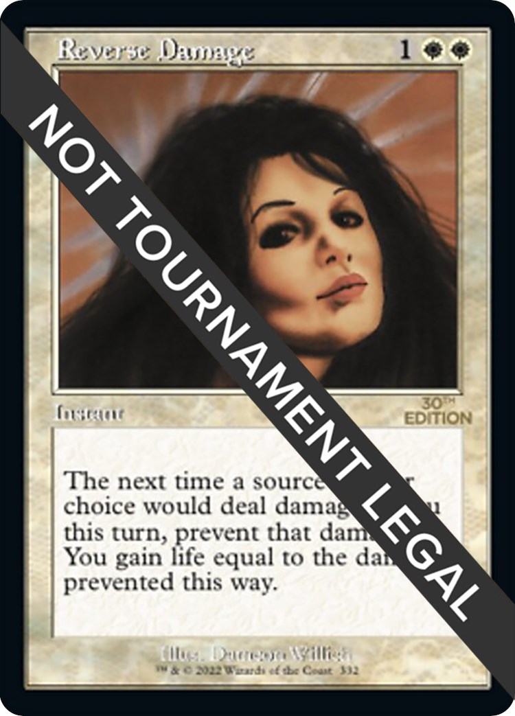 Reverse Damage (Retro Frame) - 30th Anniversary Edition - Magic: The ...