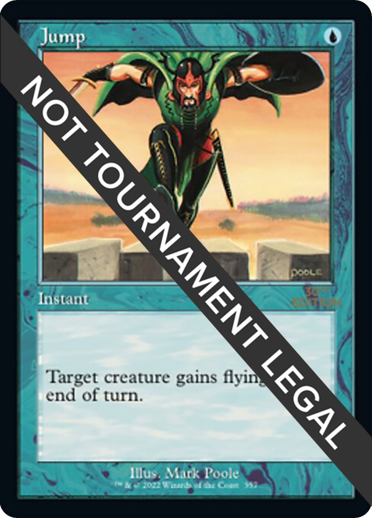 Jump (Retro Frame) - 30th Anniversary Edition - Magic: The Gathering