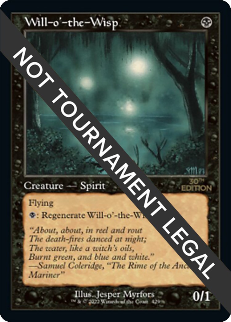 Will-o'-the-Wisp (Retro Frame) - 30th Anniversary Edition - Magic: The ...