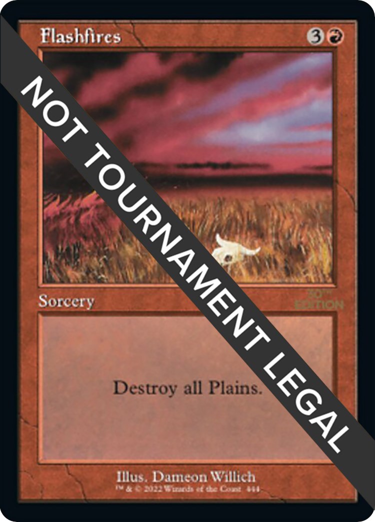 Flashfires (Retro Frame) - 30th Anniversary Edition - Magic: The Gathering