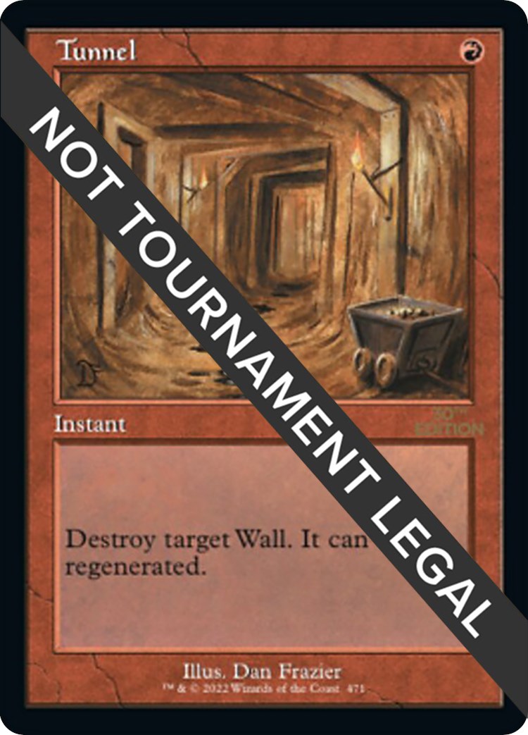 Tunnel (Retro Frame) - 30th Anniversary Edition - Magic: The Gathering