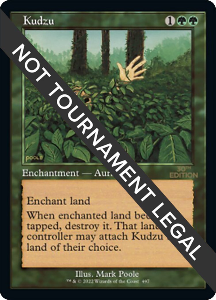 Kudzu (Retro Frame) - 30th Anniversary Edition - Magic: The Gathering
