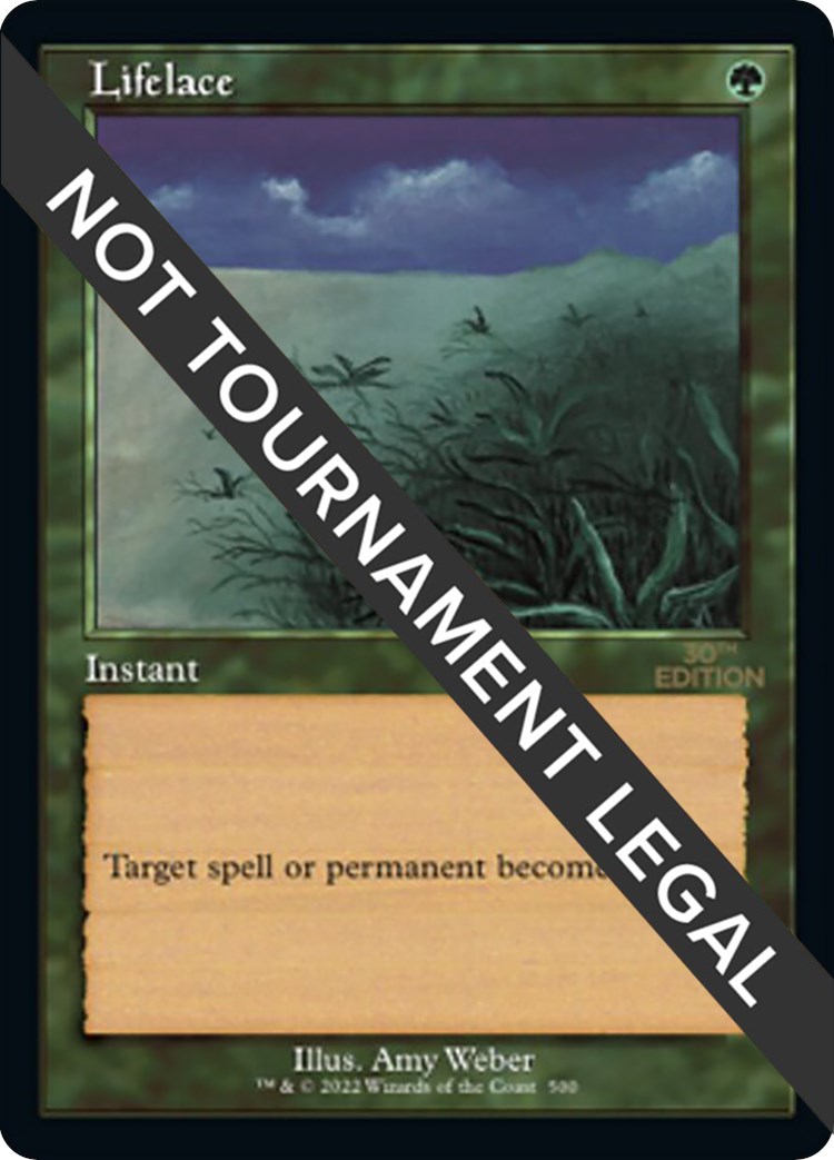 Lifelace (Retro Frame) - 30th Anniversary Edition - Magic: The Gathering