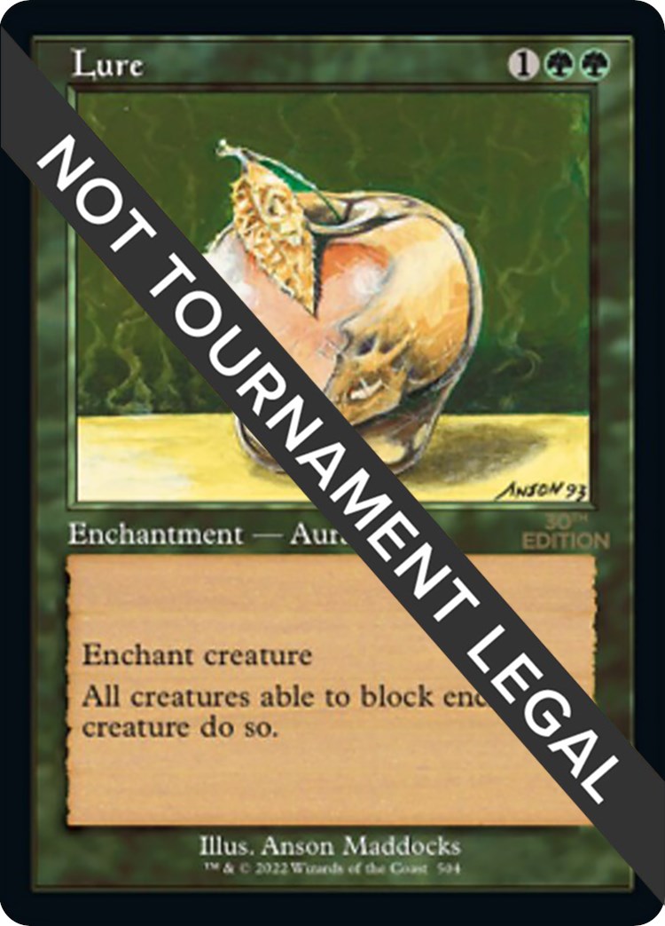 Lure (Retro Frame) - 30th Anniversary Edition - Magic: The Gathering