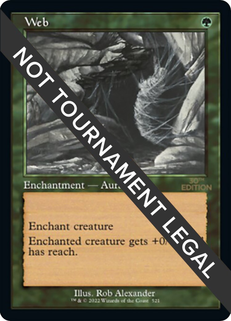 Web (Retro Frame) - 30th Anniversary Edition - Magic: The Gathering