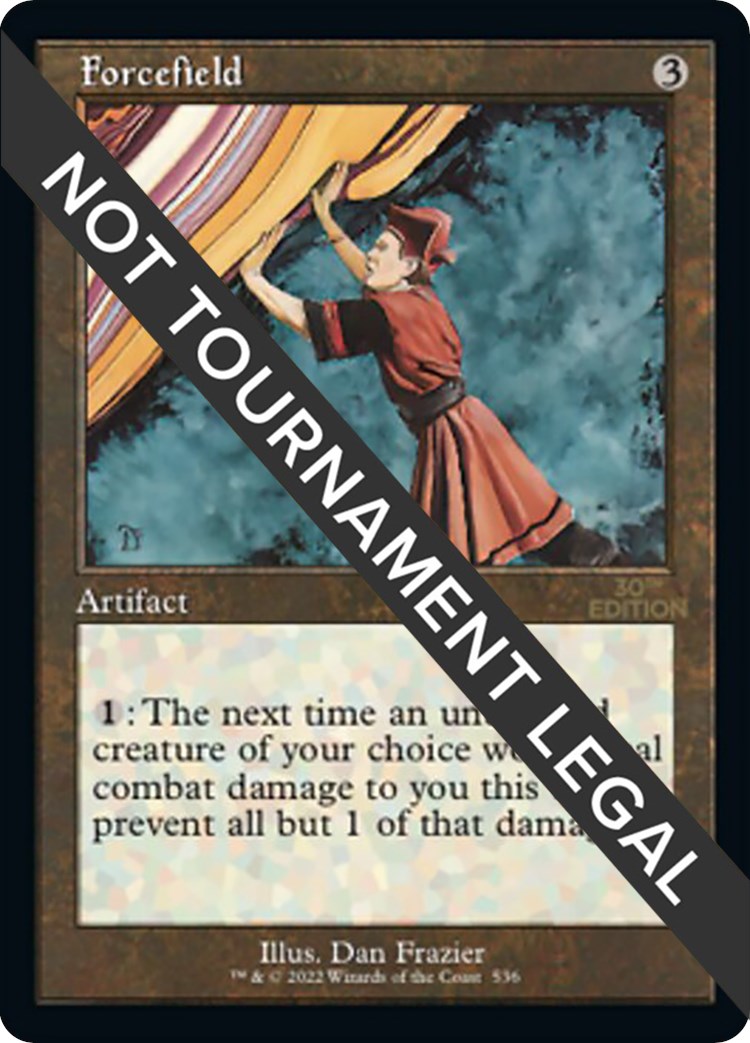 Forcefield (Retro Frame) - 30th Anniversary Edition - Magic: The Gathering