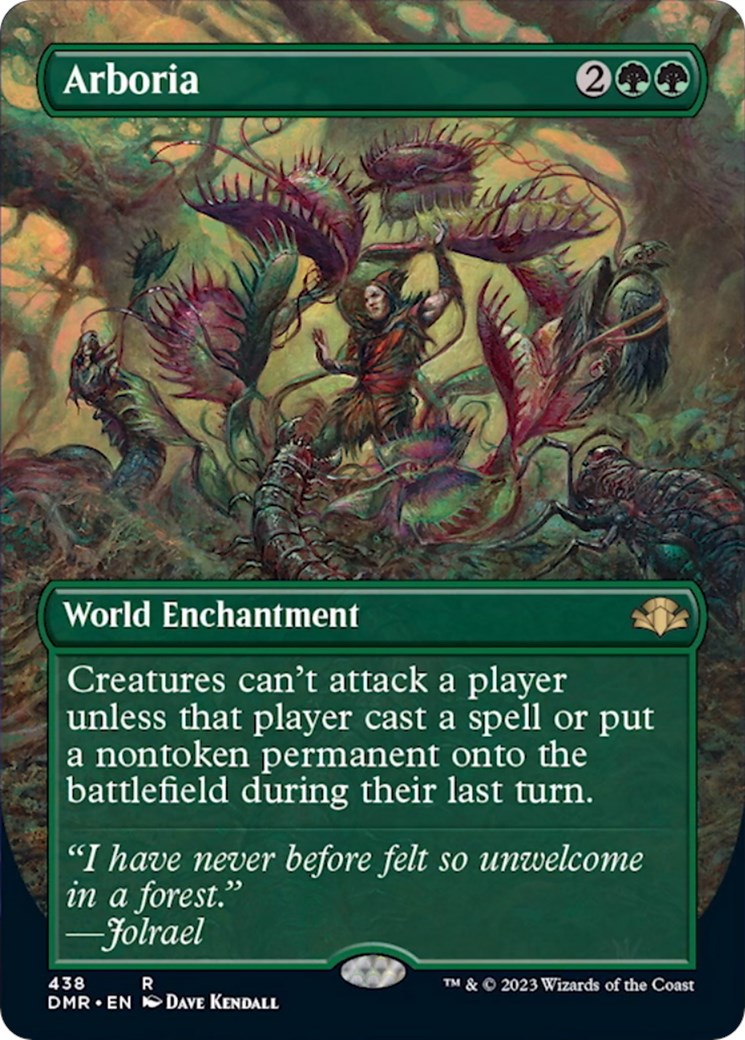 Arboria (Borderless) - Dominaria Remastered - Magic: The Gathering
