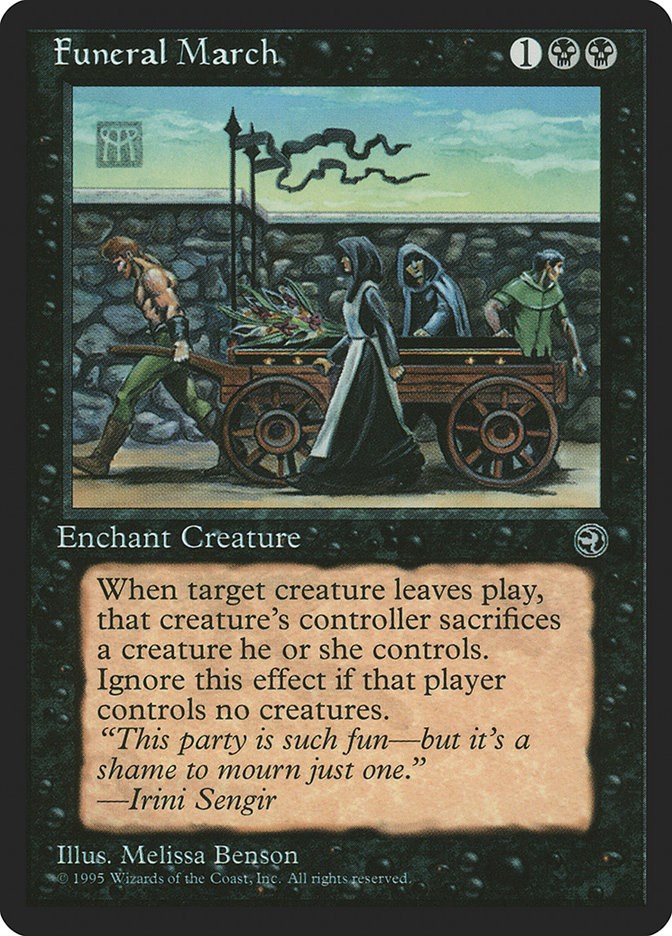 Funeral March - Homelands - Magic: The Gathering