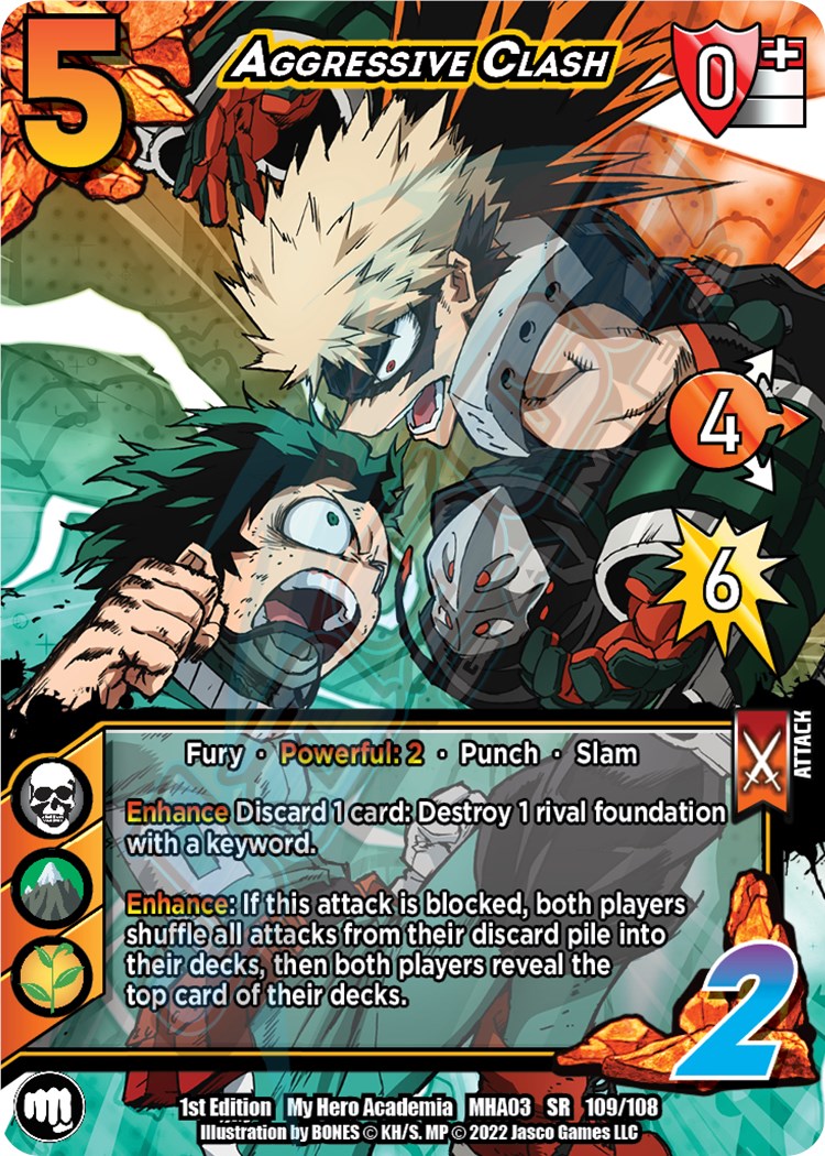 Aggressive Clash Universus My Hero Academia Heroes Clash Universus