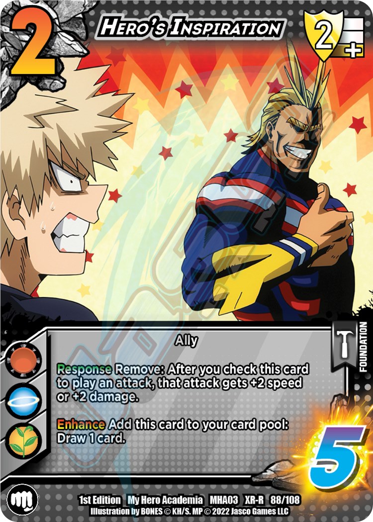 Hero's Inspiration (XR) - UniVersus: My Hero Academia: Heroes Clash ...