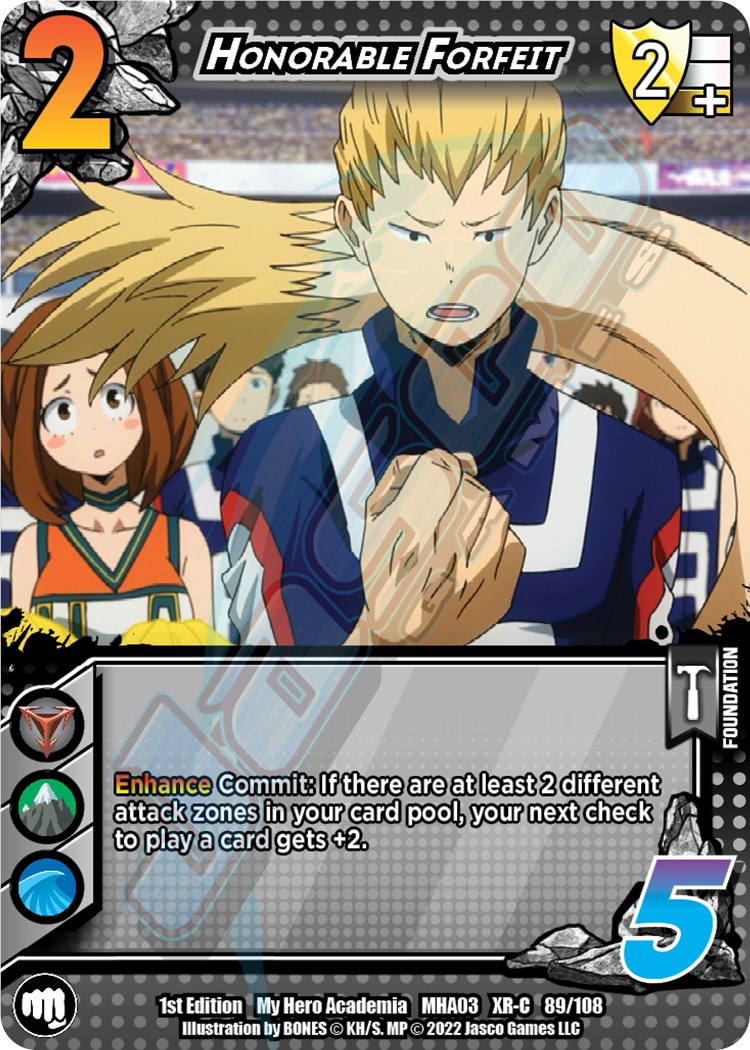 Honorable Forfeit (XR) - UniVersus: My Hero Academia: Heroes Clash ...