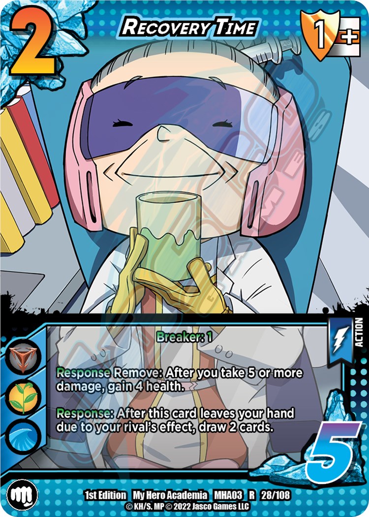 Recovery Time - UniVersus: My Hero Academia: Heroes Clash - UniVersus