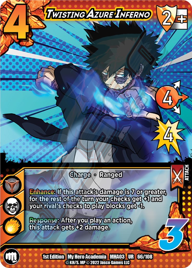 Twisting Azure Inferno - UniVersus: My Hero Academia: Heroes Clash ...