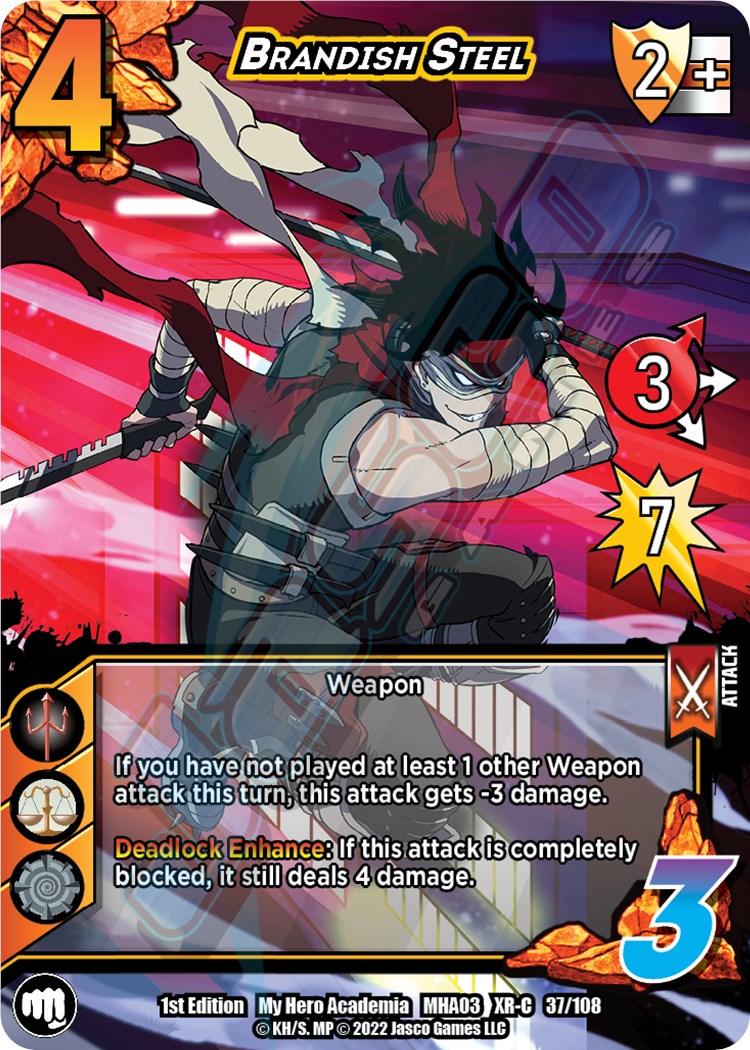Brandish Steel (XR) - UniVersus: My Hero Academia: Heroes Clash - UniVersus