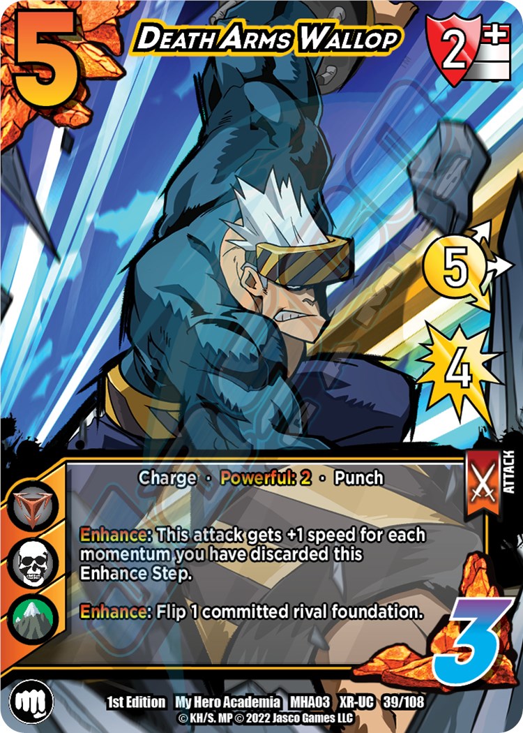 Death Arms Wallop (XR) - UniVersus: My Hero Academia: Heroes Clash ...