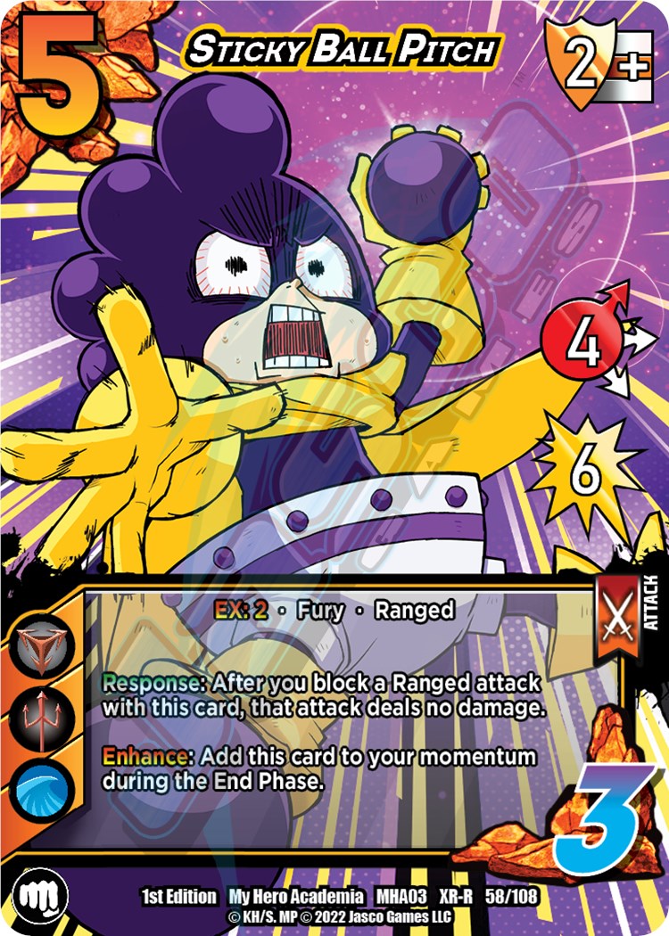 Sticky Ball Pitch (XR) - UniVersus: My Hero Academia: Heroes Clash ...