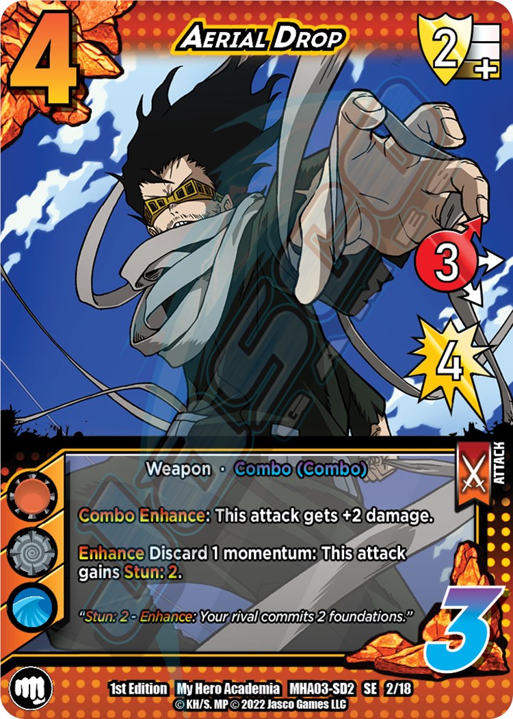 Aerial Drop - UniVersus: My Hero Academia: Heroes Clash - UniVersus