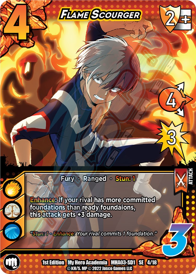 Flame Scourger - UniVersus: My Hero Academia: Heroes Clash - UniVersus