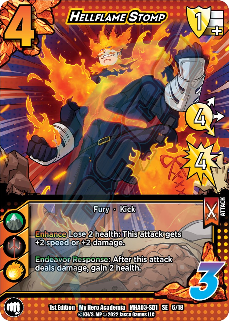 Hellflame Stomp - UniVersus: My Hero Academia: Heroes Clash - UniVersus