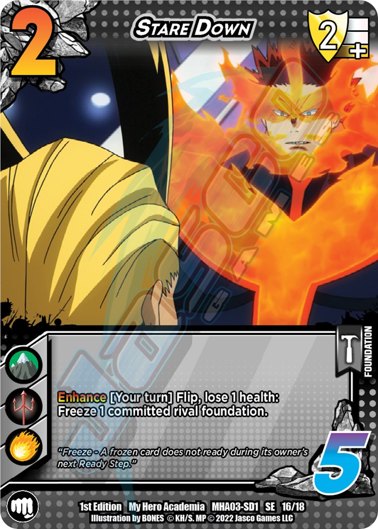 Stare Down - UniVersus: My Hero Academia: Heroes Clash - UniVersus