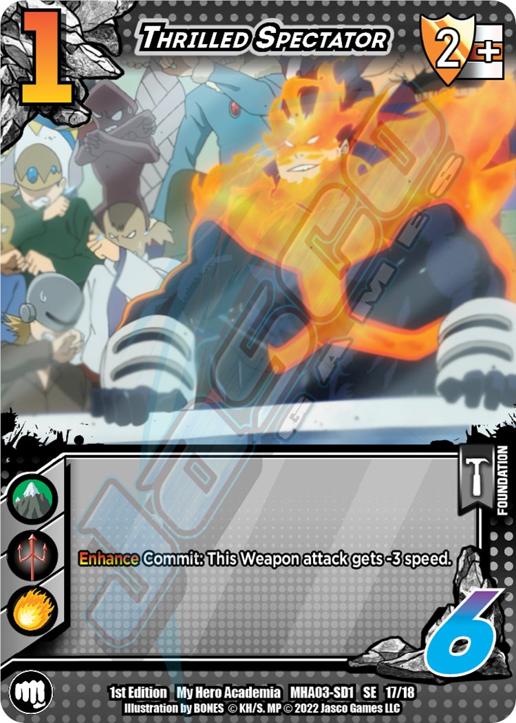 Thrilled Spectator - UniVersus: My Hero Academia: Heroes Clash - UniVersus