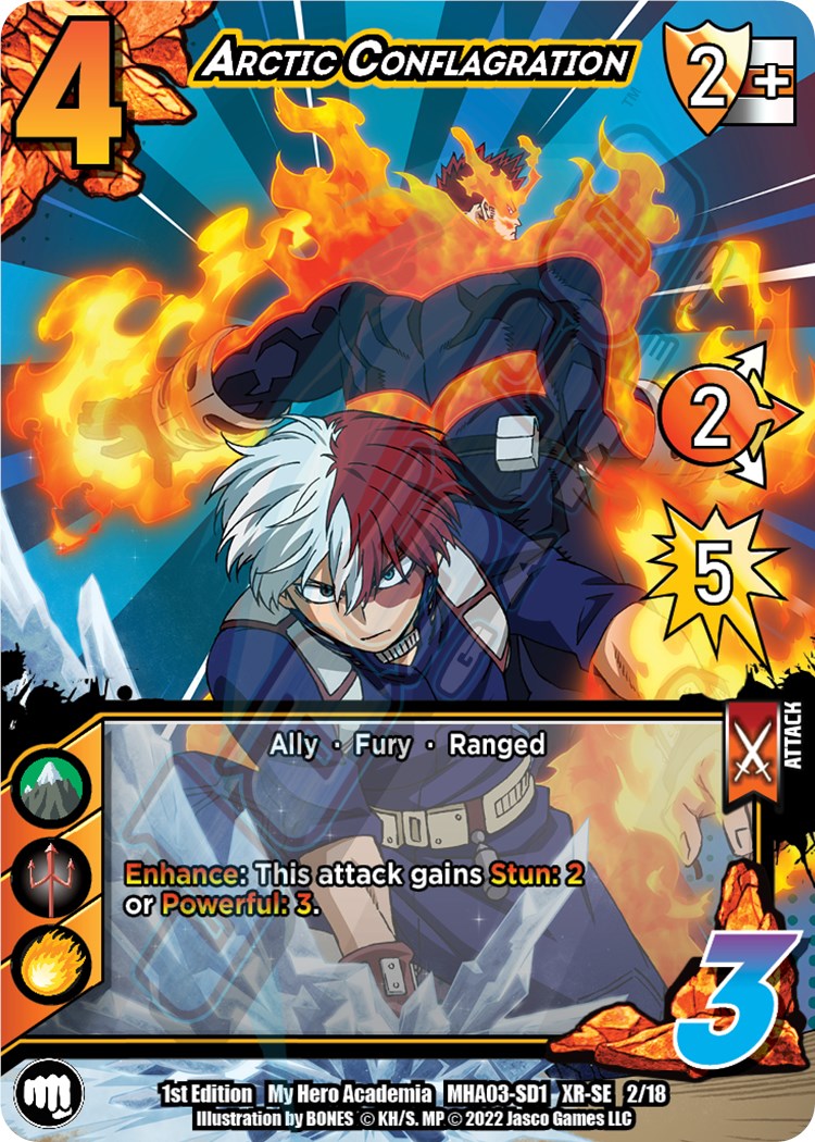 Arctic Conflagration (XR) - UniVersus: My Hero Academia: Heroes Clash ...