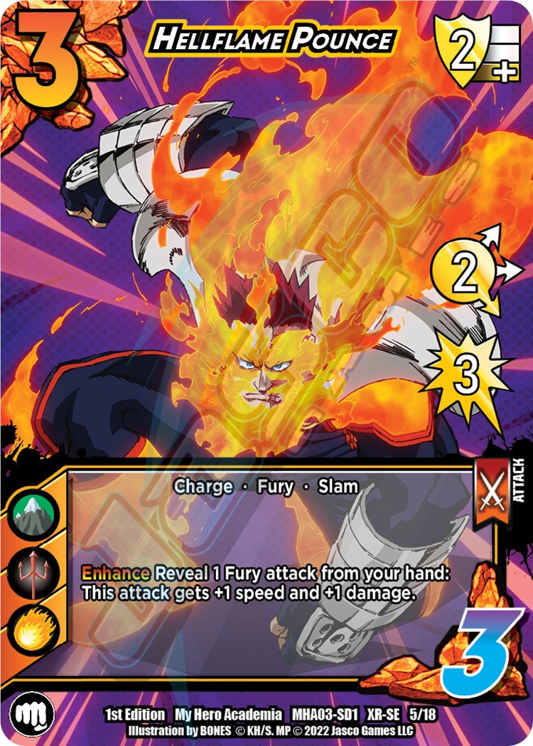 Hellflame Pounce (XR) - UniVersus: My Hero Academia: Heroes Clash ...