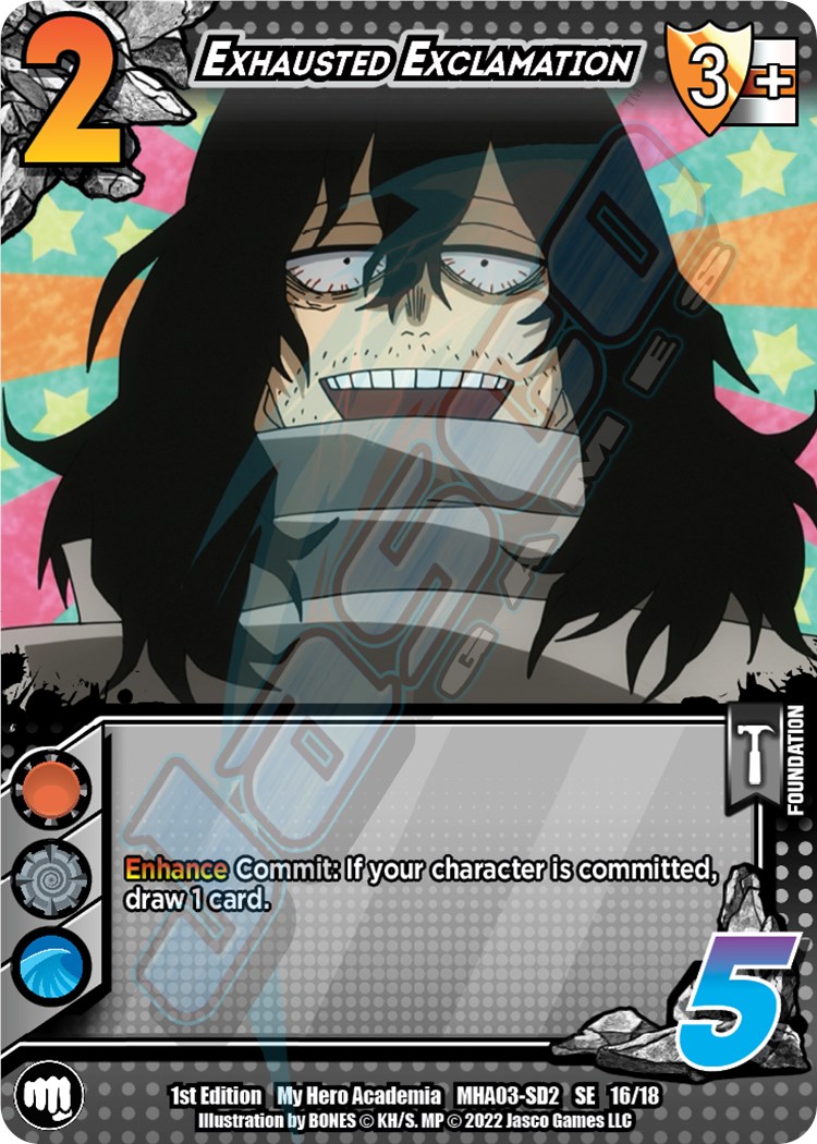 Exhausted Exclamation - UniVersus: My Hero Academia: Heroes Clash ...