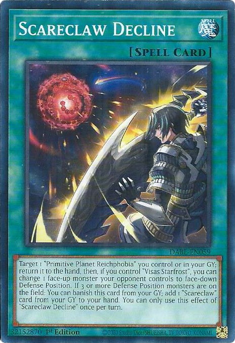 Scareclaw Decline - Darkwing Blast - YuGiOh