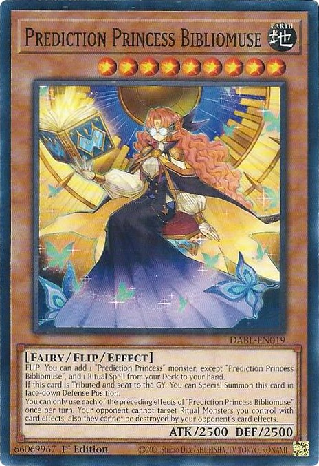 Prediction Princess Bibliomuse - Darkwing Blast - YuGiOh