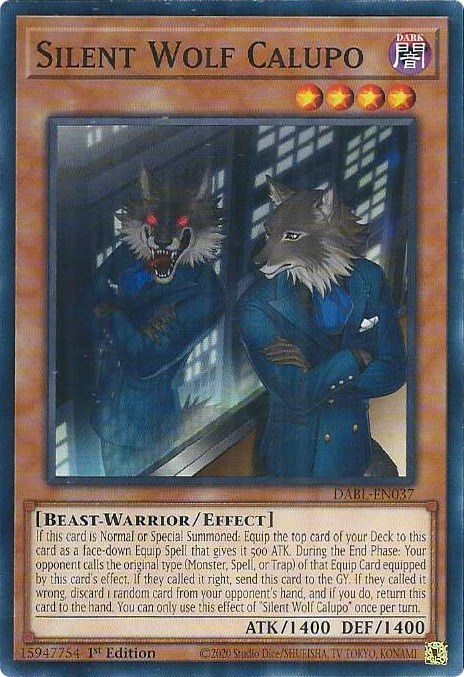 Silent Wolf Calupo - Darkwing Blast - YuGiOh