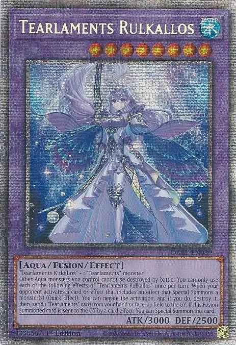 Tearlaments Rulkallos (Starlight Rare) - Darkwing Blast - YuGiOh