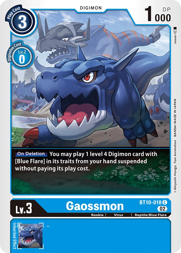 Gaossmon - Xros Encounter - Digimon Card Game