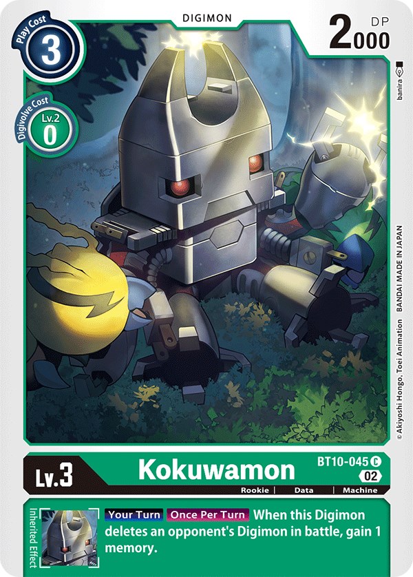 Kokuwamon - Xros Encounter - Digimon Card Game