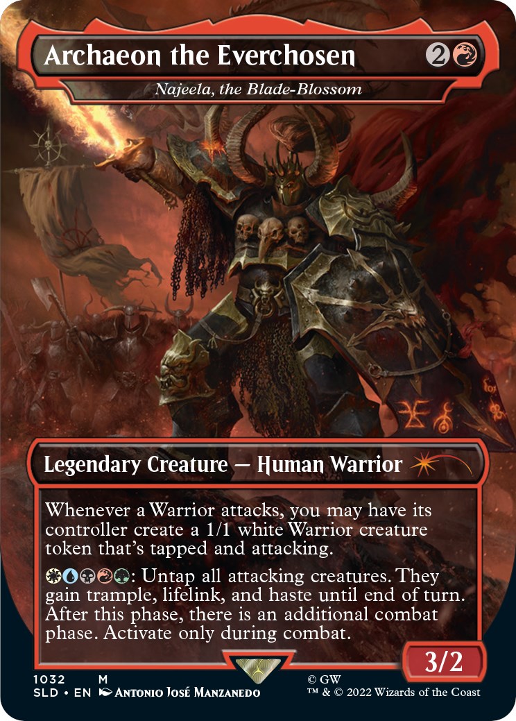 Archaeon the Everchosen - Najeela, the Blade-Blossom (Borderless ...