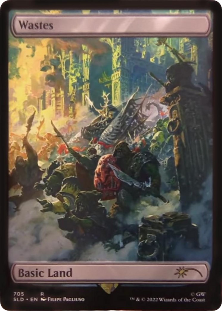 Wastes (705) - Full Art - Secret Lair Drop Series - Magic: The Gathering
