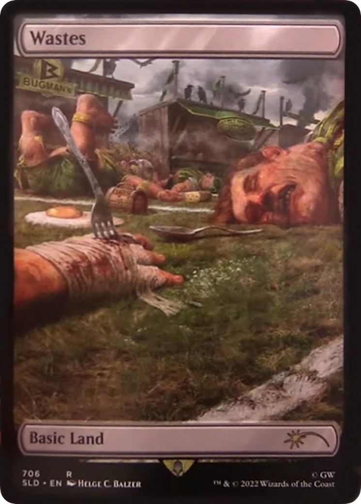Wastes (706) - Full Art - Secret Lair Drop Series - Magic: The Gathering