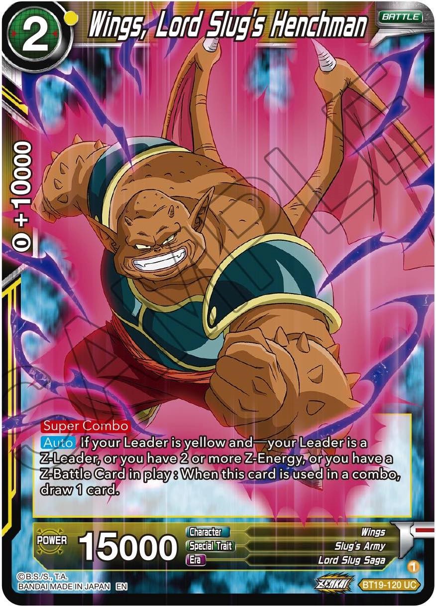 Wings, Lord Slug's Henchman - Fighter's Ambition - Dragon Ball Super ...