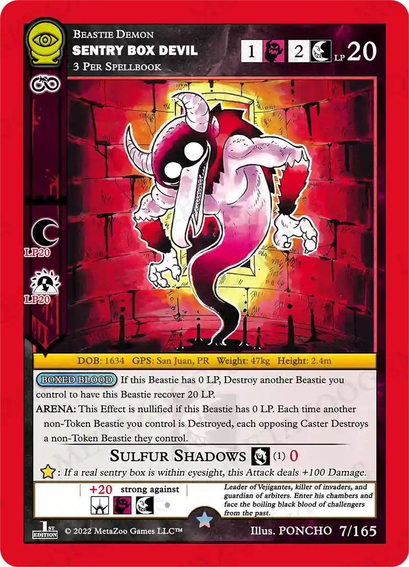 Sentry Box Devil - Seance: First Edition - MetaZoo
