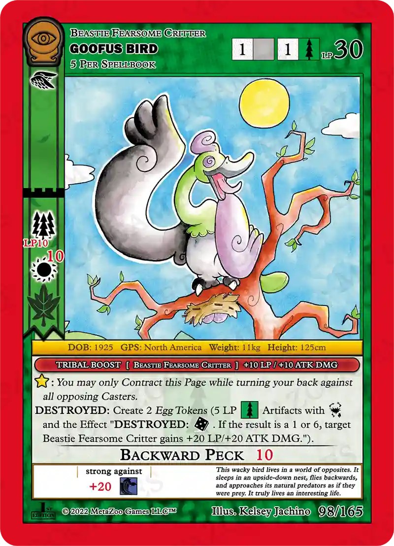 Goofus Bird - Seance: First Edition - MetaZoo